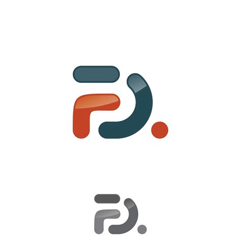 Fd F D Letter Logo Technology Design Symbol Vector Art At Vecteezy