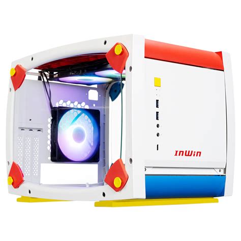 Buy InWin Explorer Mini ITX Tower Case Justice White EXPLORER JUSTICEWHITE PC Case Gear