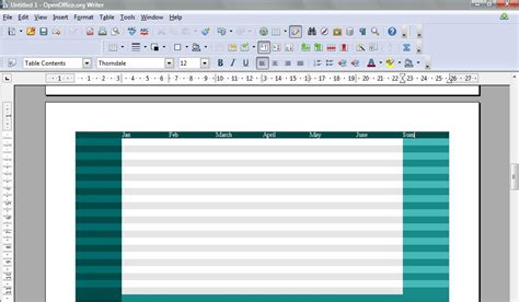 how to create spreadsheets with openoffice writer not calc [guide] dottech