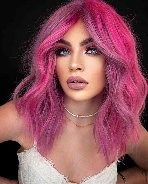Hot Pink Hair