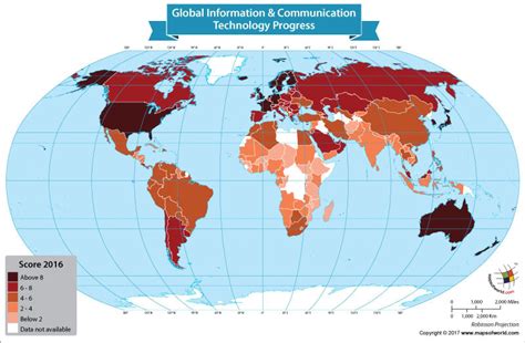 Get To Know How Nations Stand On The Ict Development Index Our World