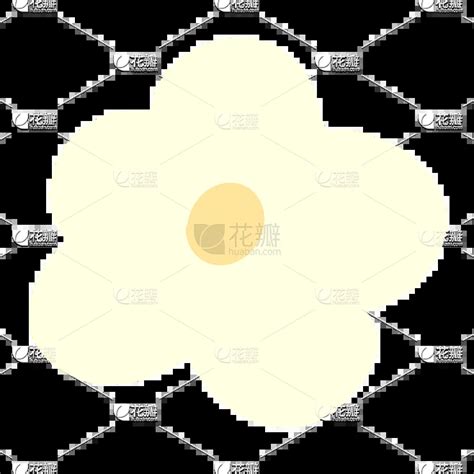 手绘 可爱植物元素 花朵1素材 花瓣网