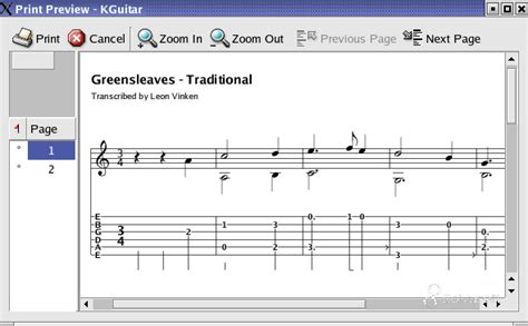 Kguitar는 무엇입니까 Open Source로부터