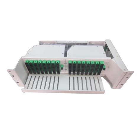 19inch 128 Ports 3u Swivel Modular Splitter Patch Panel Fiber Optic Distribution Box Fiber