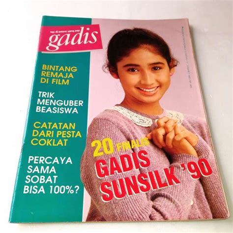 Jual Majalah Gadis No7 Mar 1990 Modelauliya Bella Marinda Di Seller