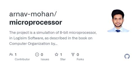 Github Arnav Mohanmicroprocessor The Project Is A Simulation Of 8
