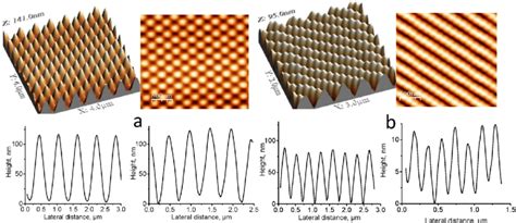 3d 2d View And Profiles Of The Examples Of Grating Structures Download Scientific Diagram