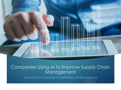 How Ai Is Transforming Supply Chain Managementpptx