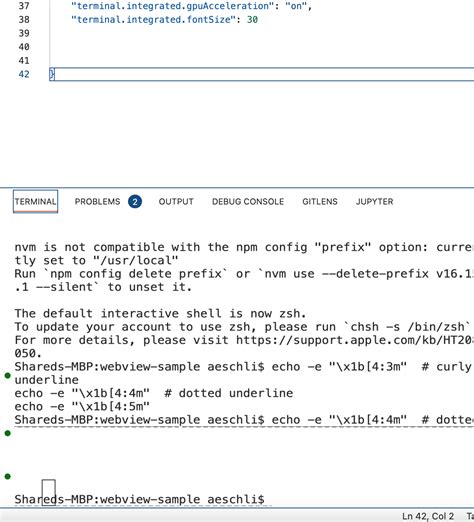 Terminal Font Size Updates Get Slower The Bigger The Font · Issue