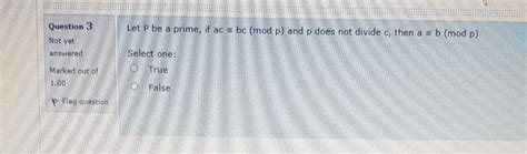 solved question 3 let p be a prime if ac bc mod p and p
