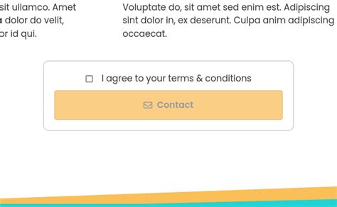 disable a button until checkbox is ticked in wordpress headwall wp