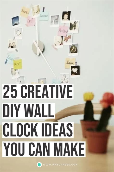 25 Creative Diy Wall Clock Ideas You Can Make Diy
