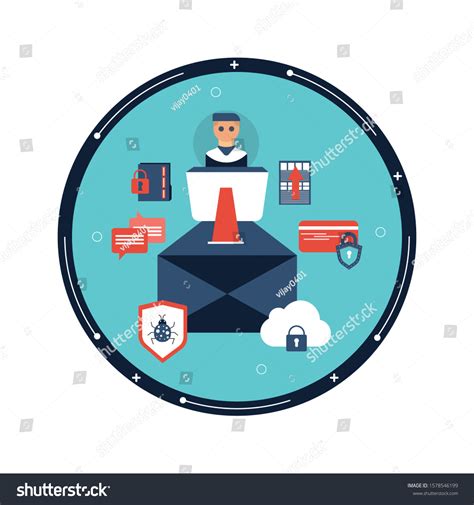 Cyber Crime Hacker Activity Concept Stock Vector Royalty Free 1578546199 Shutterstock