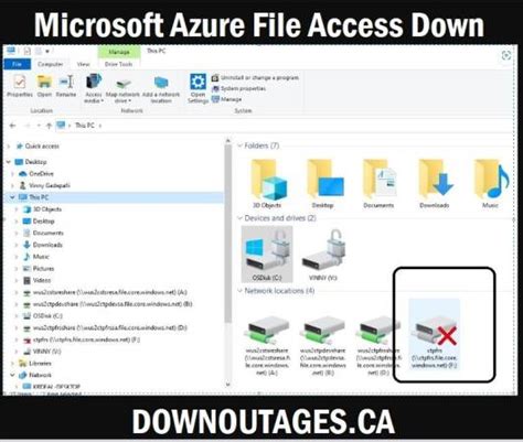 microsoft azure down or service outage check current outages and