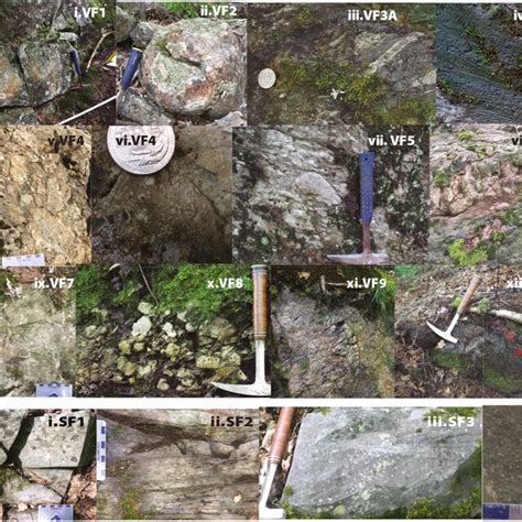 Field Photos Continued A Volcanic Facies I Effusive Basalt Flow