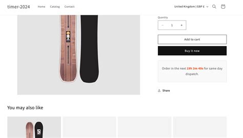 Add A Free Countdown Timer To Your Shopify Product Page