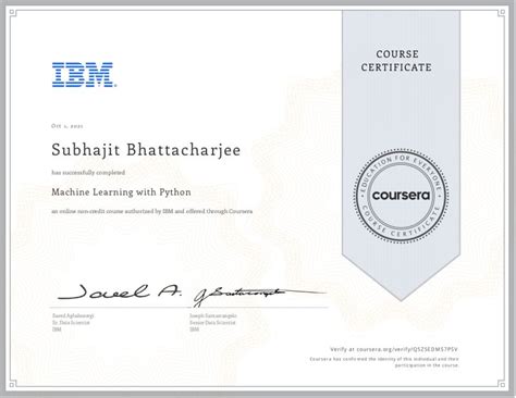 Subhajit Bhattacharjee On Linkedin Machinelearning Python Share Coursera Dataanalysis