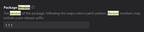 Package Version Shows Incorrect When The
