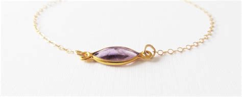 Amethyst Necklace 14kt Gold Filled Necklace T For Her On Luulla