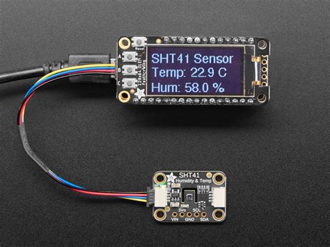 Adafruit Sensirion Sht41 Temperature And Humidity Sensor Stemma Qt Qwiic Id 5776 Adafruit