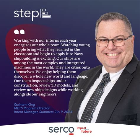 Serco Stepintern Impactabetterfuture Discoveryourplace Serco