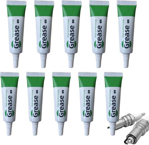 Jp スパークプラグシリコングリス 10 個の電気絶縁シリコン グリース小型パッケージのシリコーン グリース