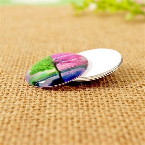 Artistic 14mm Tree Pattern Round Different Style M Vicedeal