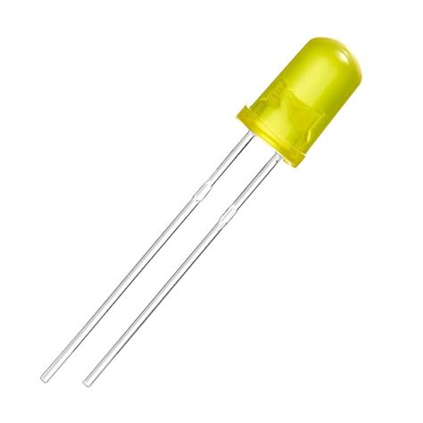 Yellow Diffused Led 5mm Ifuture Technology