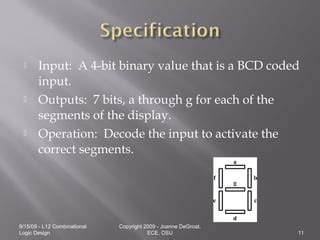 Decoder For Digital Electronics PPT