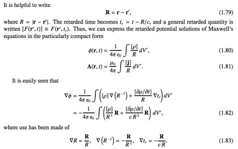 Vector Calculus Identities Used In Electrodynamics Proof Gradient Of