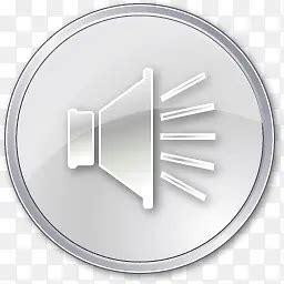 灰色的音量按钮图标PNG图片素材下载 图片编号yardmxwl 免抠素材网