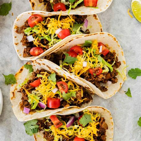 Ground Beef Tacos Recipe Homemade Seasoning Dinner Then Dessert