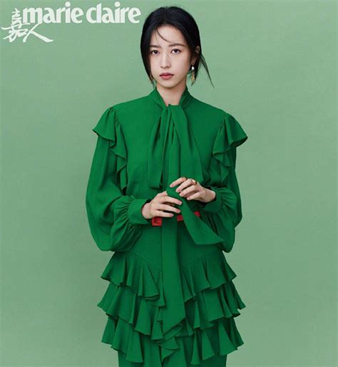 周雨彤最新时尚清爽写真图片