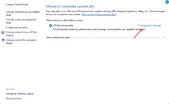 How To Turn Off The Hard Disk In Power Options