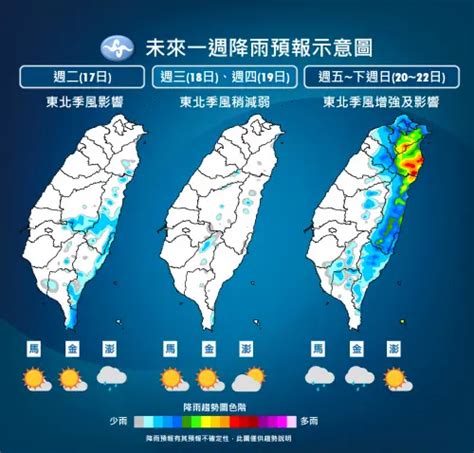 珍惜最後好天氣！明鋒面、東北季風報到 新竹以北、東部降溫轉雨 天氣速報 生活 Nownews今日新聞