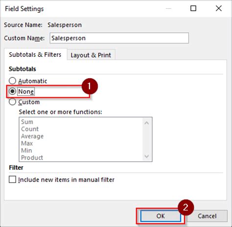 How To Remove Subtotal In Excel Pivot Table 3 Suitable Cases Excel