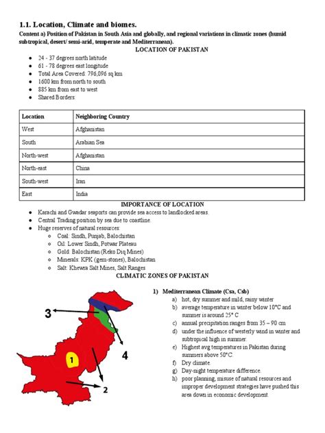 Edexcel Igcse Pakistan Studies P2 Section A Notes Pdf Plate