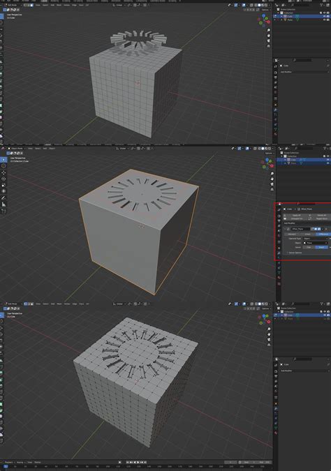 Modeling How To Model A Shape Using Smart Boolean Operation Blender