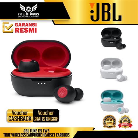 Jual JBL Tune 115 TWS True Wireless Earphone Headset Earbuds T115 T 115 Shopee Indonesia