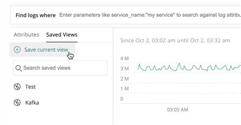 saved views for log management new relic documentation