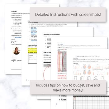 Sex Tracker Google Sheets Spreadsheet By Mom Money Map TPT