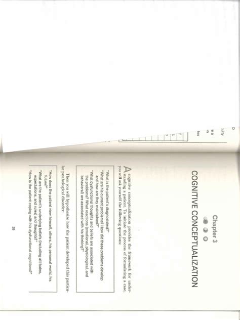 Beck 2011 Cognitive Conceptualization Pdf