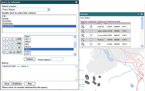 Query Tool Interface And Results Table Download Scientific Diagram