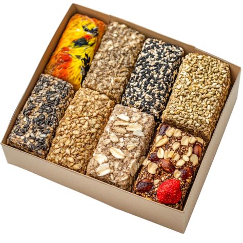 Box Of Assorted Nuts And Seeds 55130048 Png