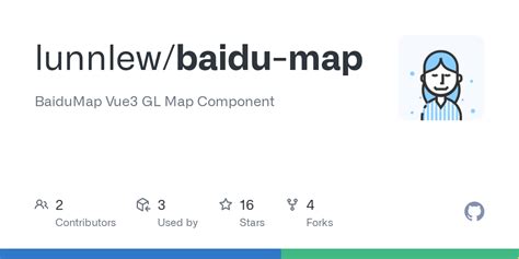 GitHub Lunnlew Baidu Map BaiduMap Vue GL Map Component
