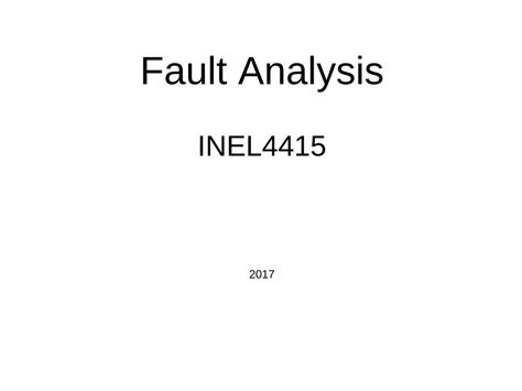 pdf fault analysis ~aramirez 4415 handouts faults01 pdfphase domain