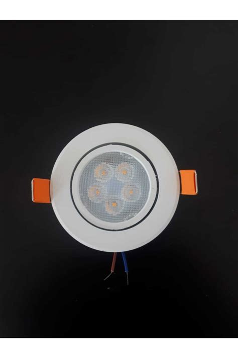 Horoz Elektrik Horoz: Cob Led 5 Watt Beyaz Kasa Sarı Işık Sonia-5 Horoz ...