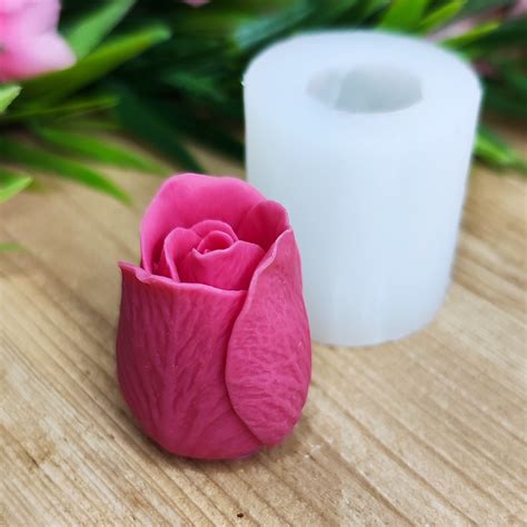 Молд Бутон розы купить в интернет-магазине Brilliant Mold.