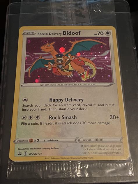 Very Happy To Add Special Delivery Bidoof To The Collection Foil