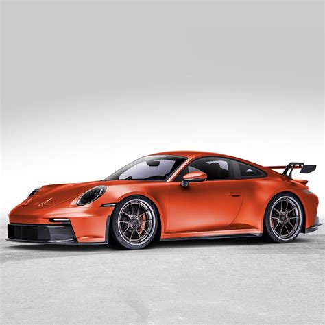 Porsche 911 Gt3 Orange